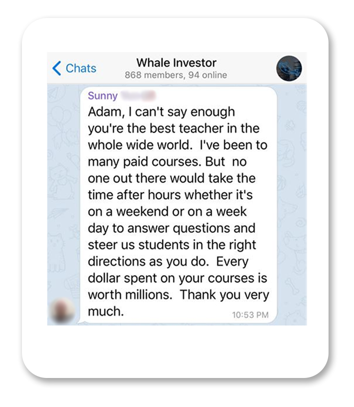 Guide to Adam Khoo’s Telegram Group