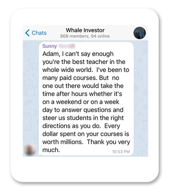 Guide to Adam Khoo’s Telegram Group